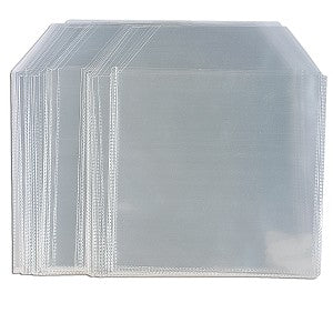 Clear Vinyl CD/DVD Envelope With Flap - 100 PK – PSI Media Store
